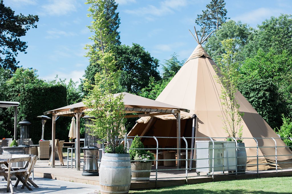 Tepee Hire at The Orange Tree | Outdoor Dining & Private Events